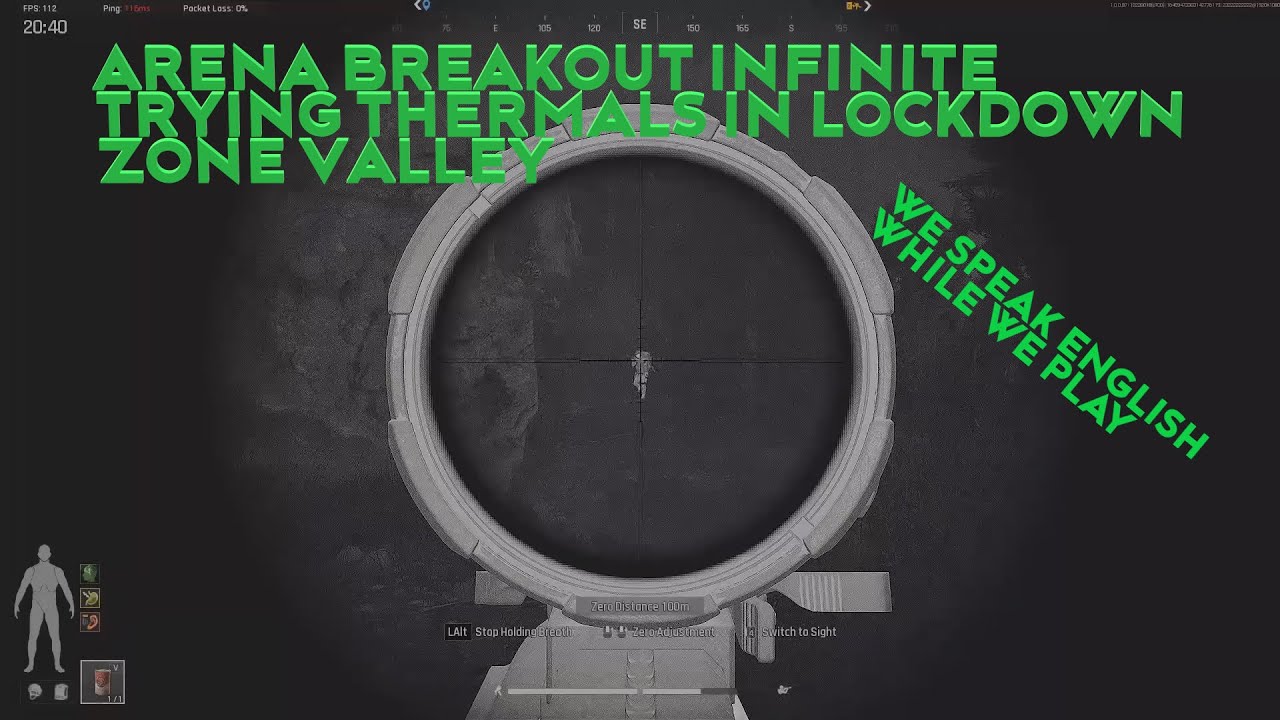 Arena Breakout Infinite - Trying thermals in lockdown zone Valley - YouTube