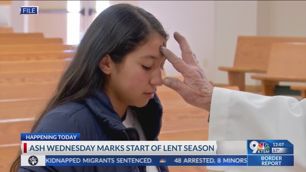 Ash Wednesday marks the start of lent season - YouTube