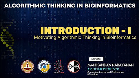 Algorithmic Thinking in Bioinformatics - YouTube