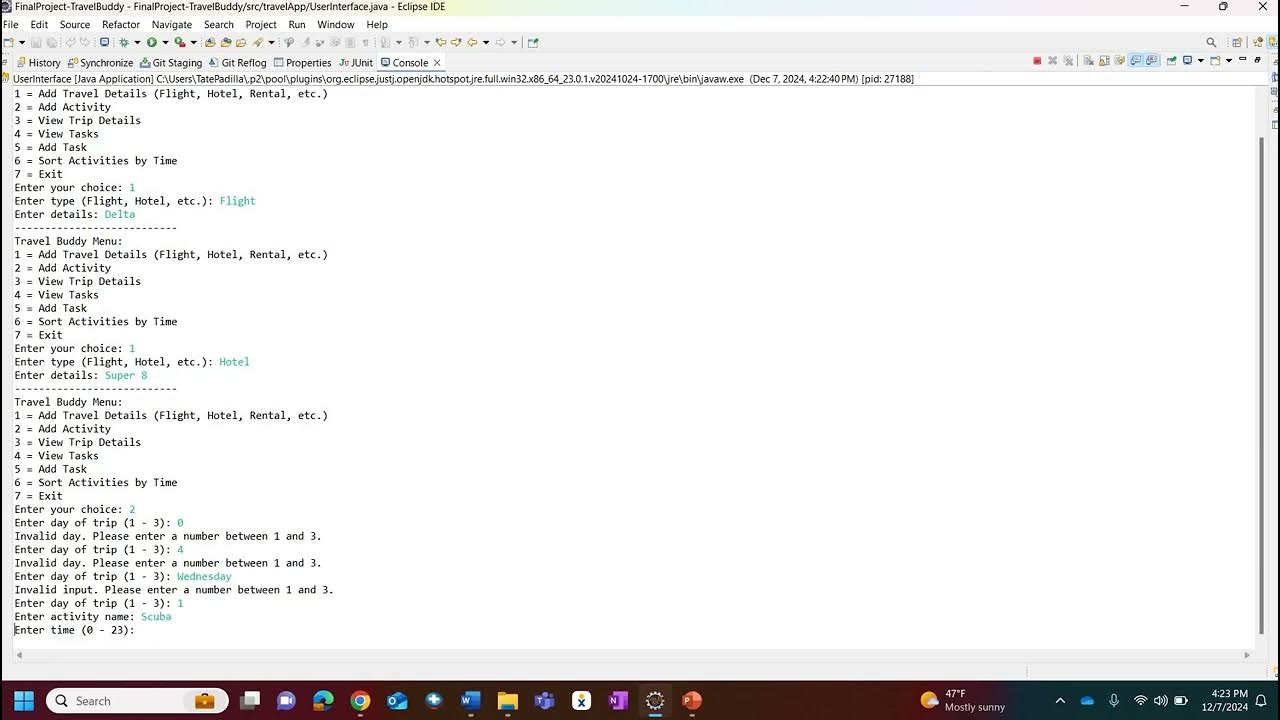 Travel Buddy Video Presentation - Data Structures Final Project - YouTube