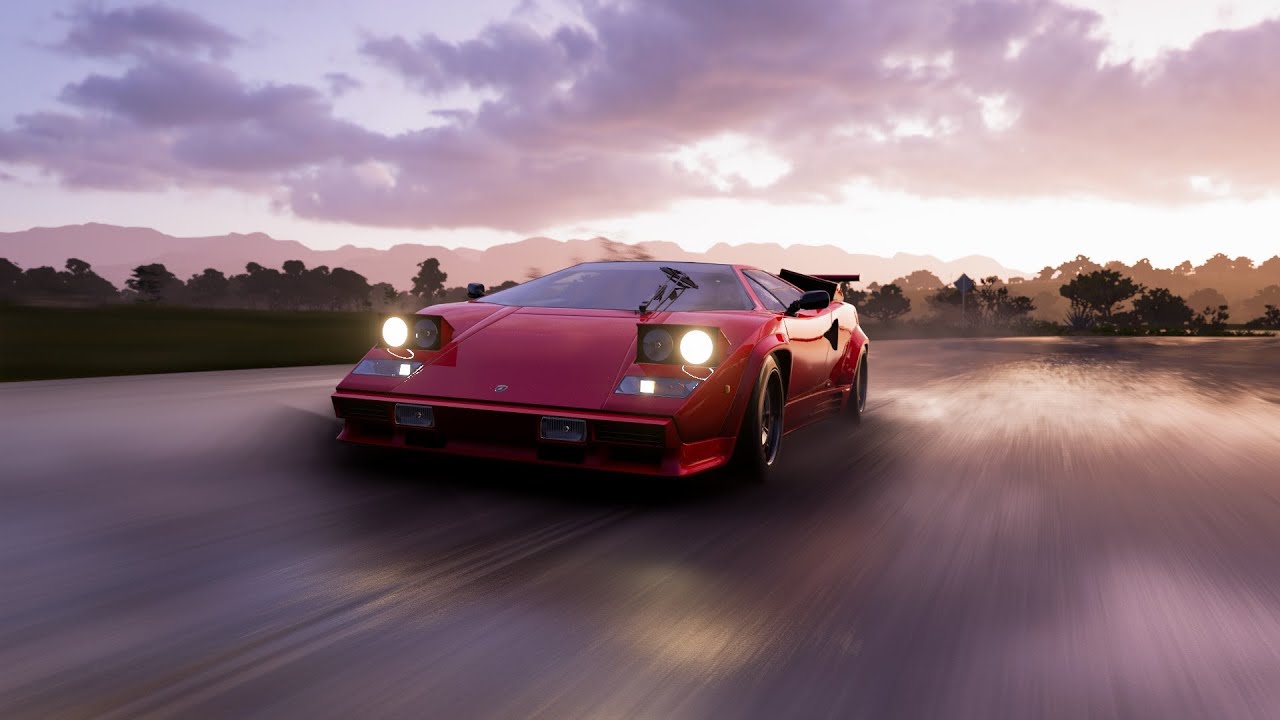 DRIVE | Lamborghini Countach | Forza Horizon 5 Gameplay - YouTube