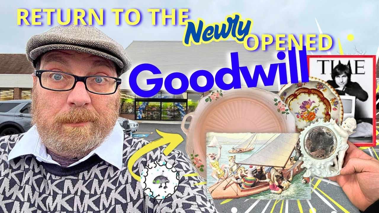 Return to the NEWLY Opened Goodwill - YouTube