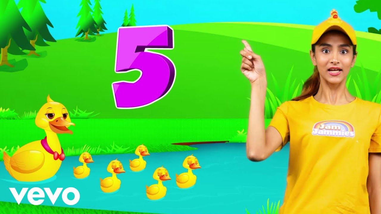 Videogyan Nursery Rhymes - Five Little Ducks - YouTube