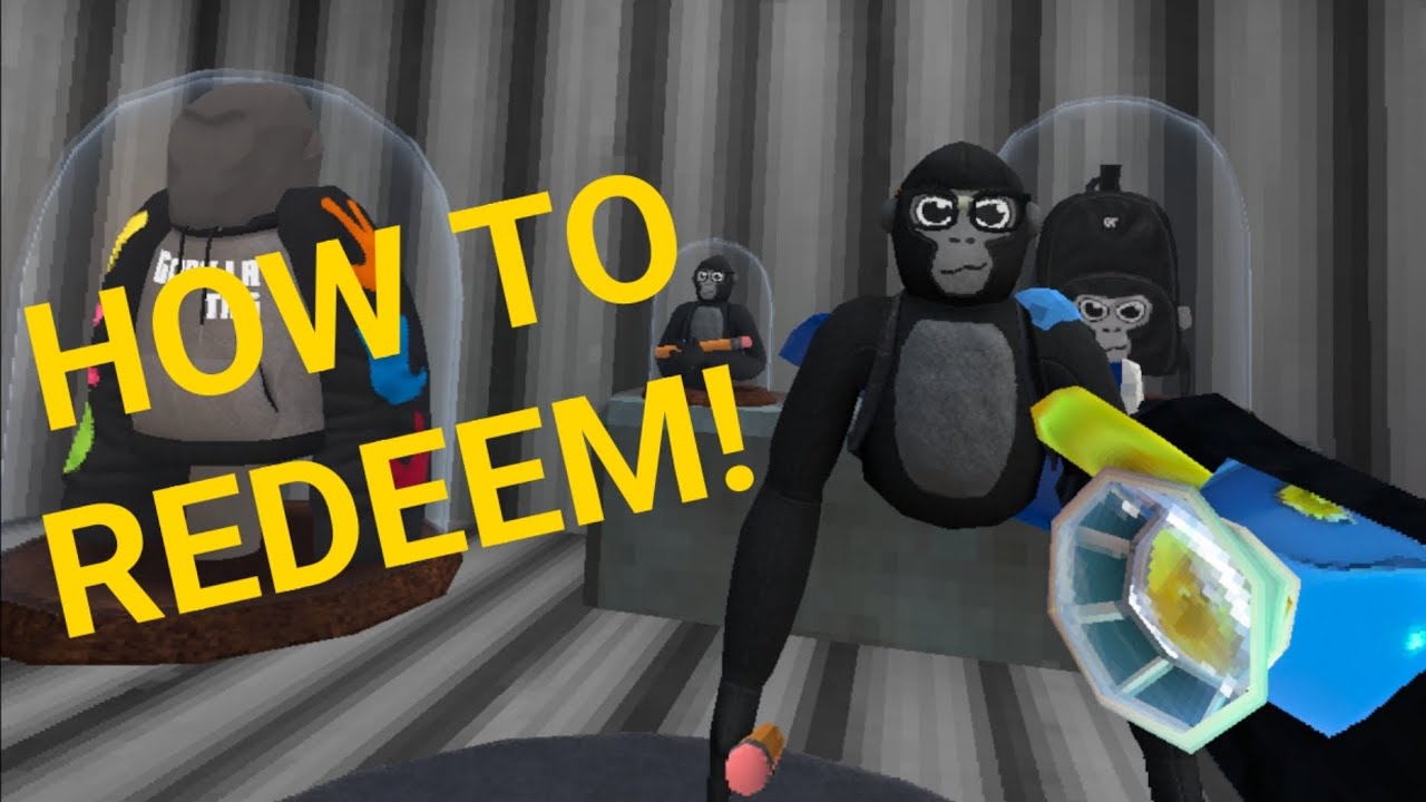 HOW TO REDEEM YOUR NEW GORILLA TAG MERCH! - YouTube
