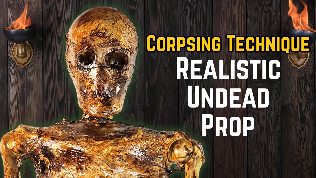 Scare Your Neighbors with THIS Skeleton Corpse Tutorial - YouTube