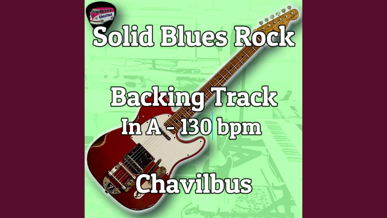 Solid Blues Rock Backing Track - YouTube