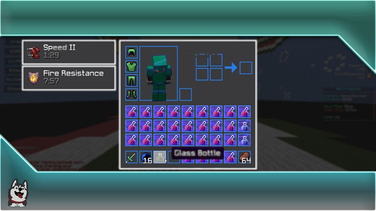 | MINECRAFT POT PVP IS FUN | DUELS #1 | - YouTube