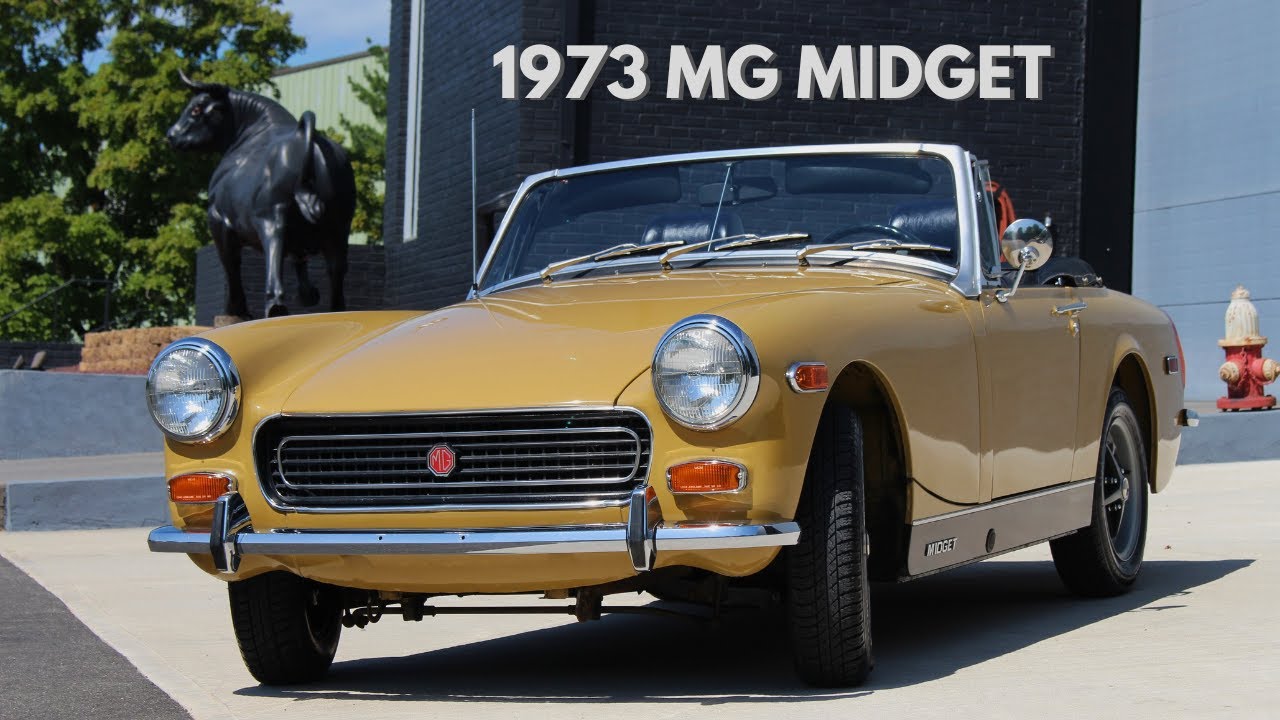 1973 MG Midget | Amazing 50+ Year Example | Walkaround & Driving ...
