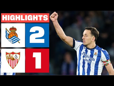 REAL SOCIEDAD 2 - 1 SEVILLA FC | RESUMEN LALIGA EA SPORTS