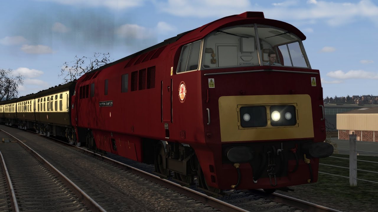 Train Simulator 2021 | Class 52 Western | BR Maroon | Riviera Line ...
