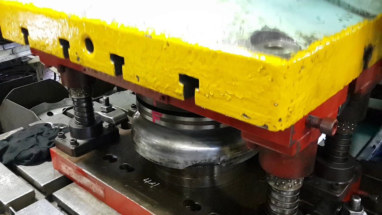 6th Volt hole pirercing coining process for automobile wheel ...