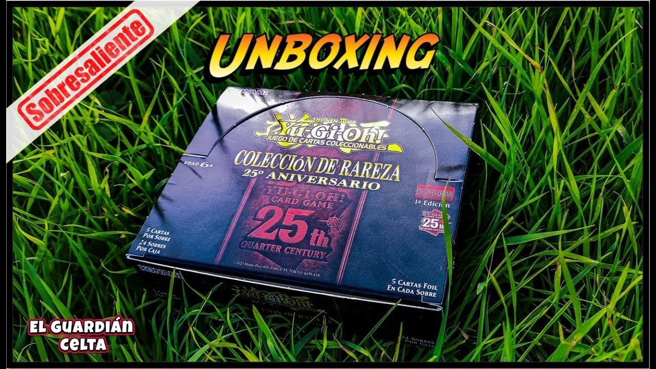 Unboxing Yu-Gi-Oh! JCC Colección de Rareza 25º Aniversario - BRILLA ...