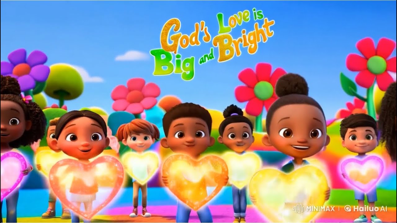 God’s Love Is Big and Bright! | Fun Christian Song for Kids - YouTube