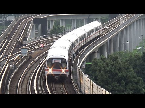 KHI, SIE and KNS Trains on SMRT North South Line (December 2020) - YouTube