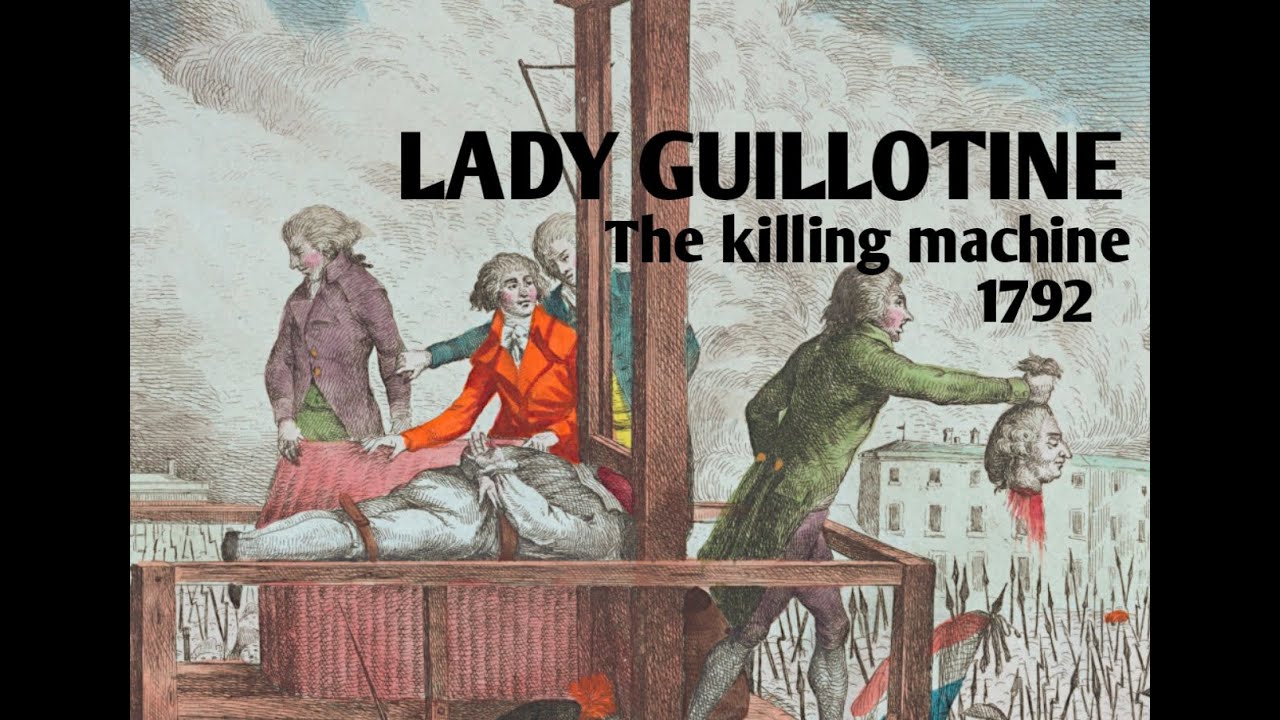 Guillotine/ killing machine of the French revolution/ History facts ...