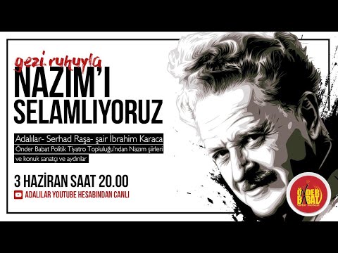 Gezi Ruhuyla Nazım'ı Selamlıyoruz !