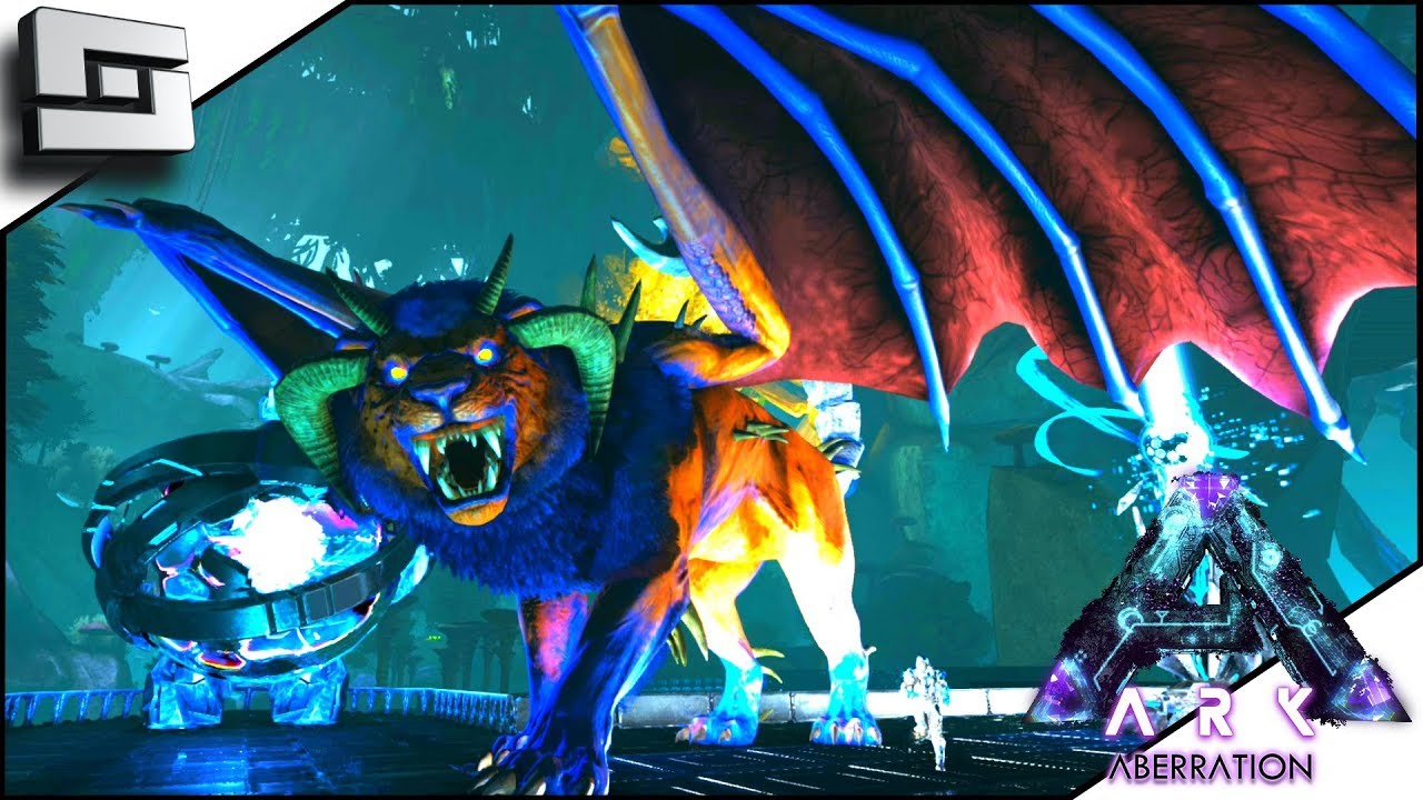 EPIC Manticore TAMED! Modded ARK ABERRATION! ( Ark Aberration Gameplay ...