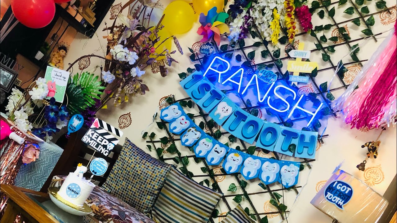 1st tooth ceremony | 10th month Birthday - YouTube