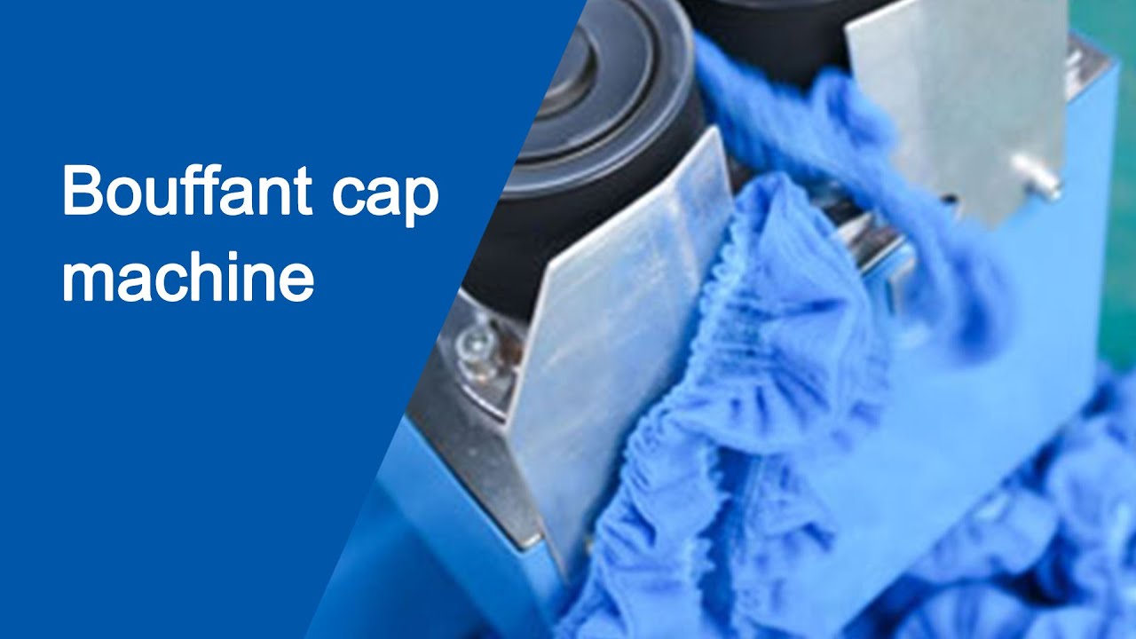 bouffant cap making machine with factory price - YouTube