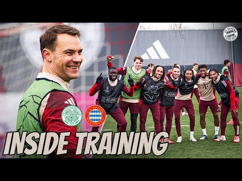 Finishes & Free-kicks ahead of Celtic | Inside Training – Champions League