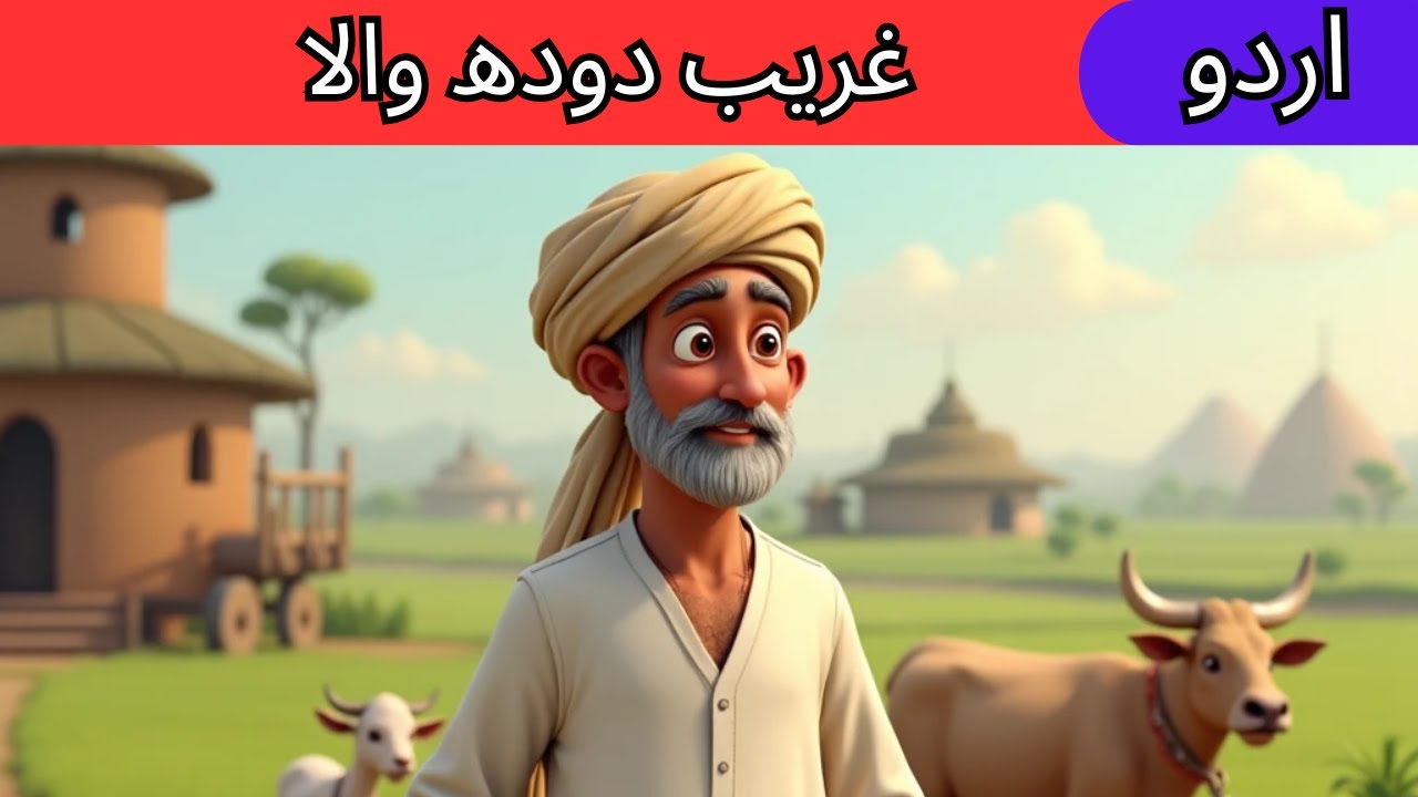 The poor milkman | Ghareb doodhwala | Urdu kahaniyan | Story time I ...