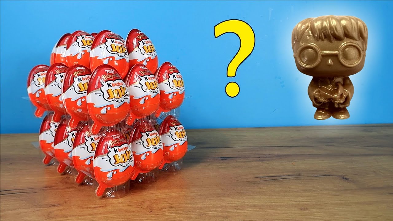 Ищу Золотого Гарри Поттера в ящике Киндер яиц Youtube