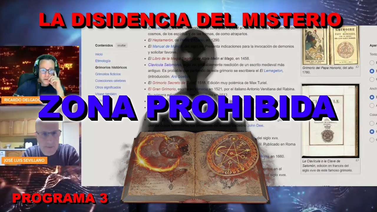 ZONA PROHIBIDA: LA DISIDENCIA DEL MISTERIO - PROGRAMA 3 - - YouTube