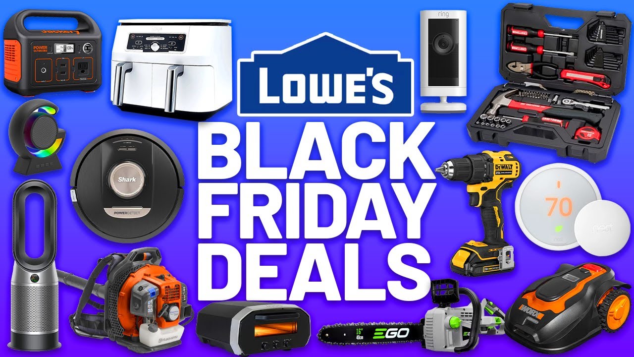 Lowes Black Friday Deals 2024 - Top 50 Lowes #BlackFridayDeals - YouTube