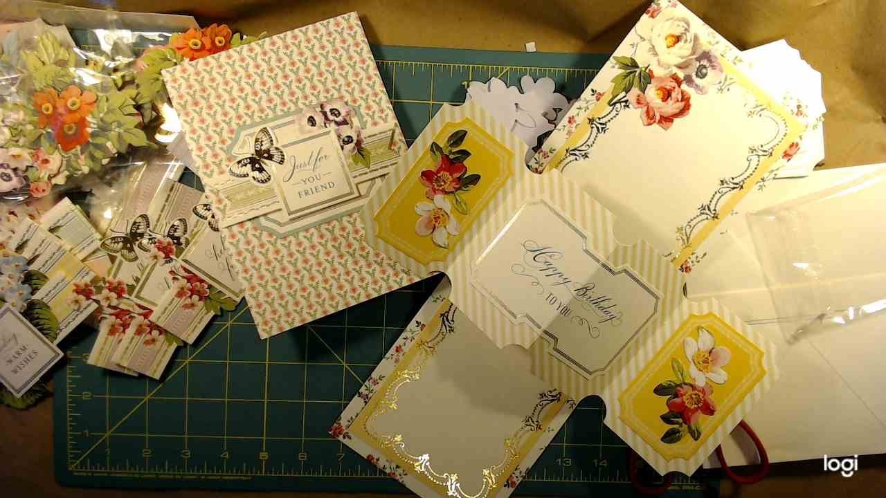 You can Make a Swivel and Pop card Anna Griffin style!! - YouTube
