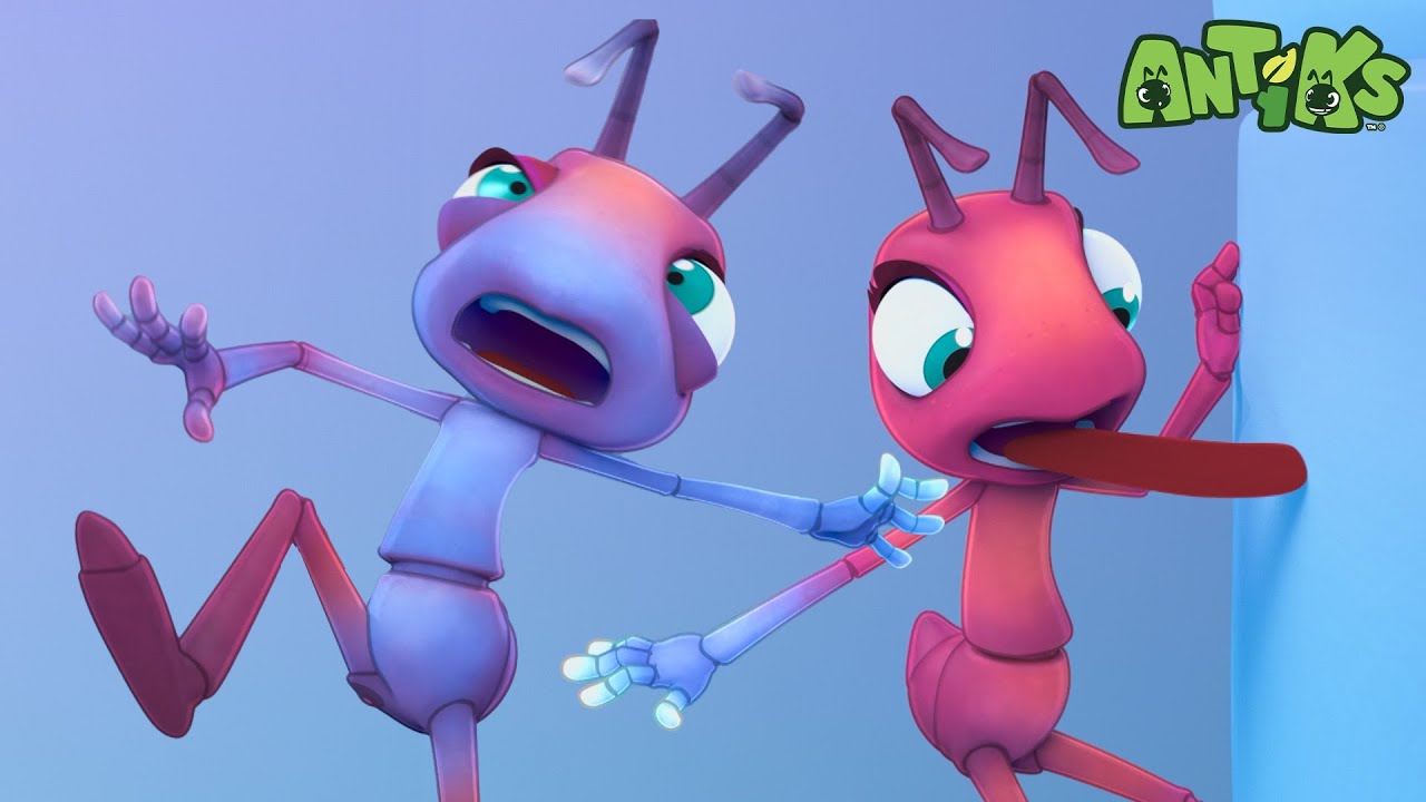 Joey & Boo Slide into Trouble in the Ice Cube Wonderland! ️🐜 | ANTIKS ...