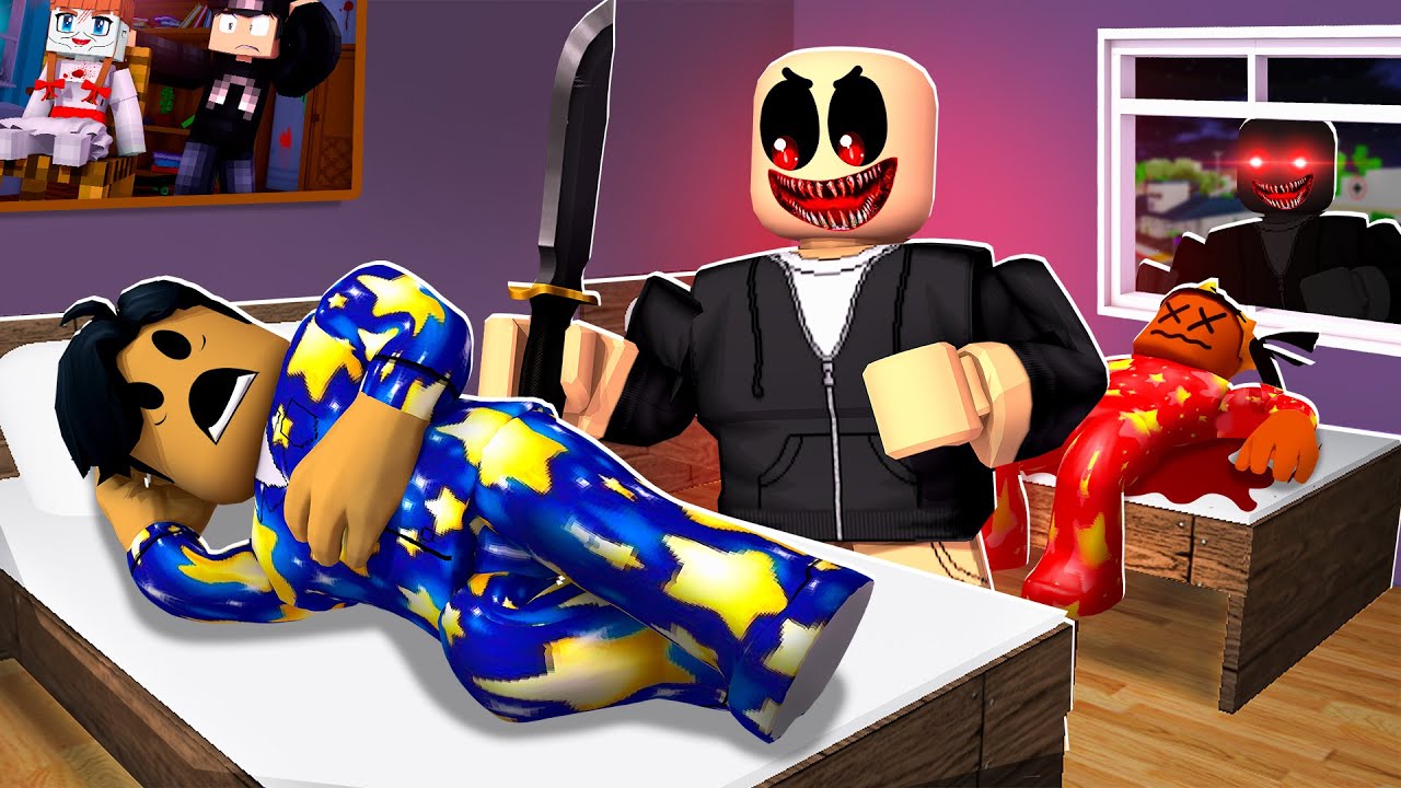 I Went to the MOST HAUNTED SLUMBER PARTY EVER in Roblox (Scary) - YouTube