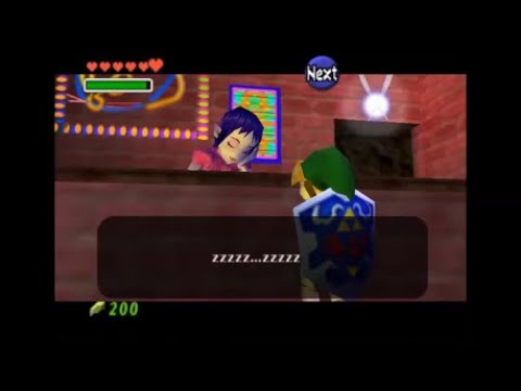 Ocarina of Time (N64) - Bombchu Bowling Alley - YouTube