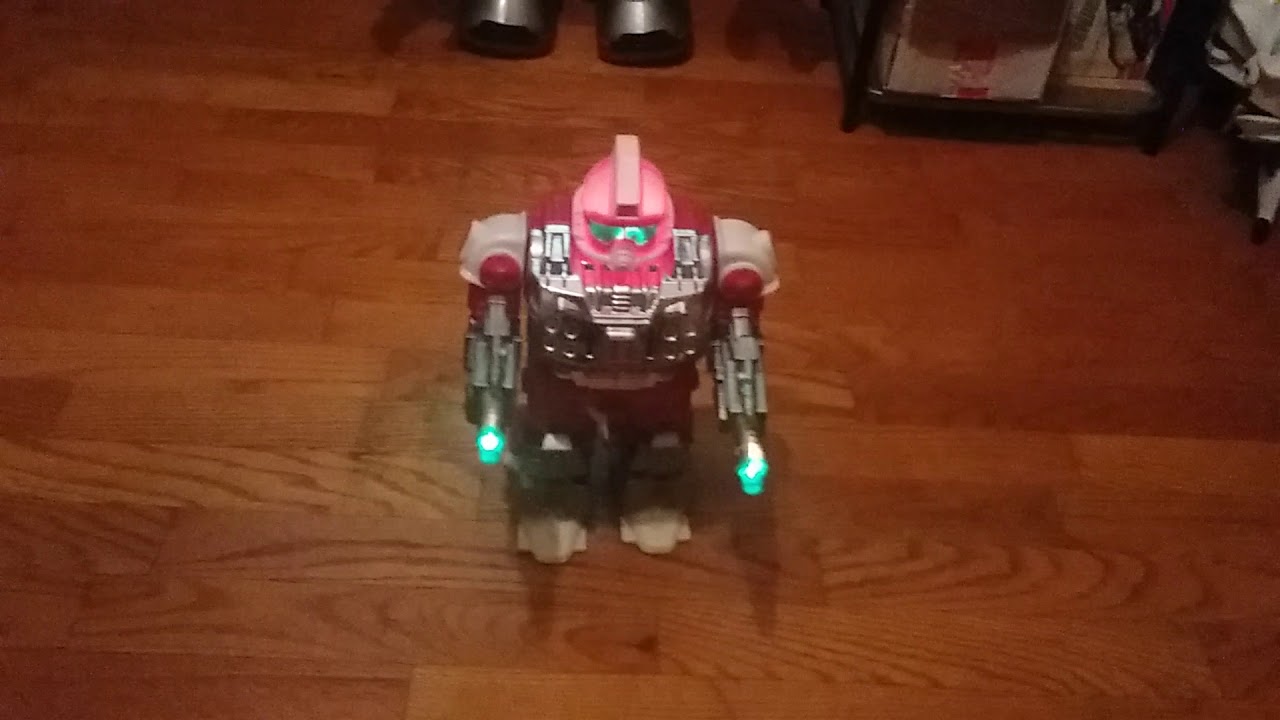 Galaxy Robot Ranger II (Red Version) After Repairs - YouTube
