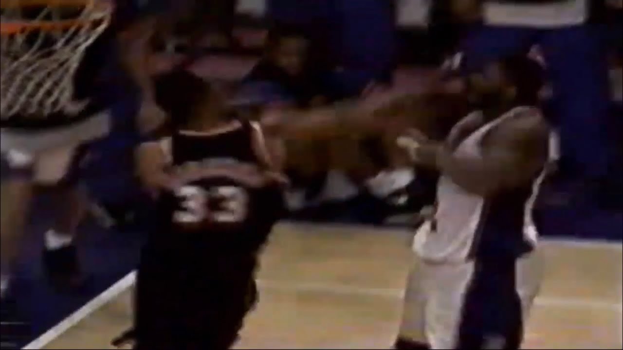 The Infamous Larry Johnson and Alonzo Mourning Square-Off (1998 ...