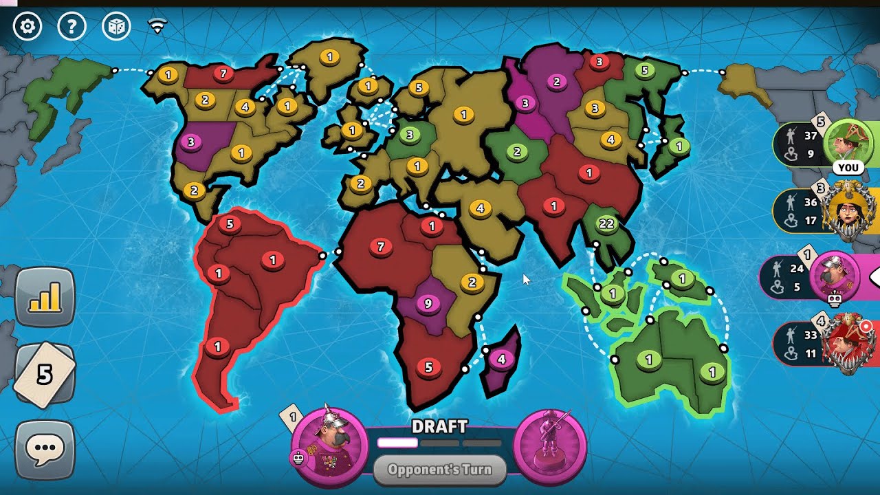 119- RISK: Global Domination Classic Map Gameplay - YouTube