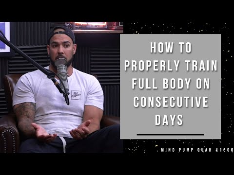 Vor- und Nachteile von Ganzkörpertraining an aufeinanderfolgenden Tagen