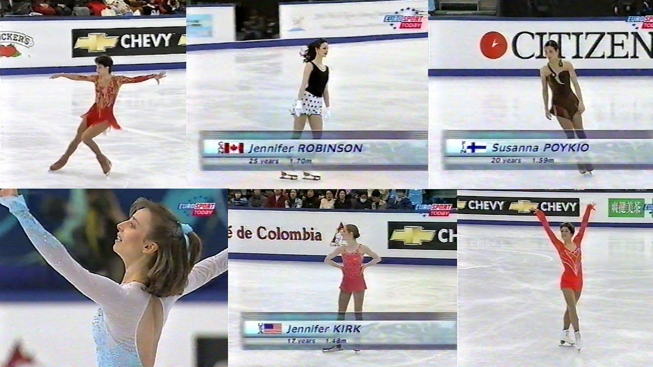 Women's Short Program ⛸ 2002 World Figure Skating | Set 2 of 3 (no ...