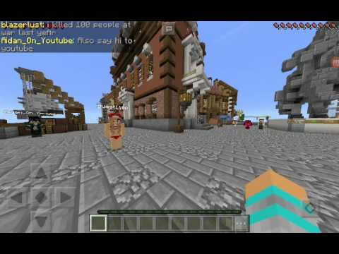 Minecraft pe:lifeboat online game[0.16.0] - YouTube