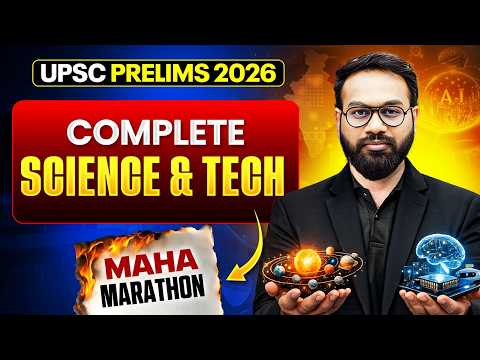 Science & Tech for UPSC Prelims 2026 | UPSC Preparation | UDAAN 2026 | UPSC Wallah