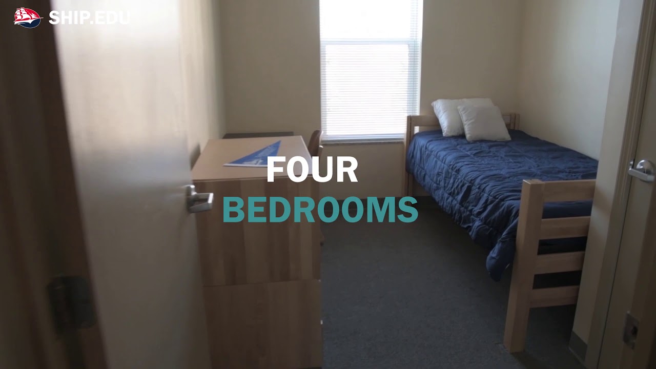 Shippensburg University residence halls - F Unit - YouTube
