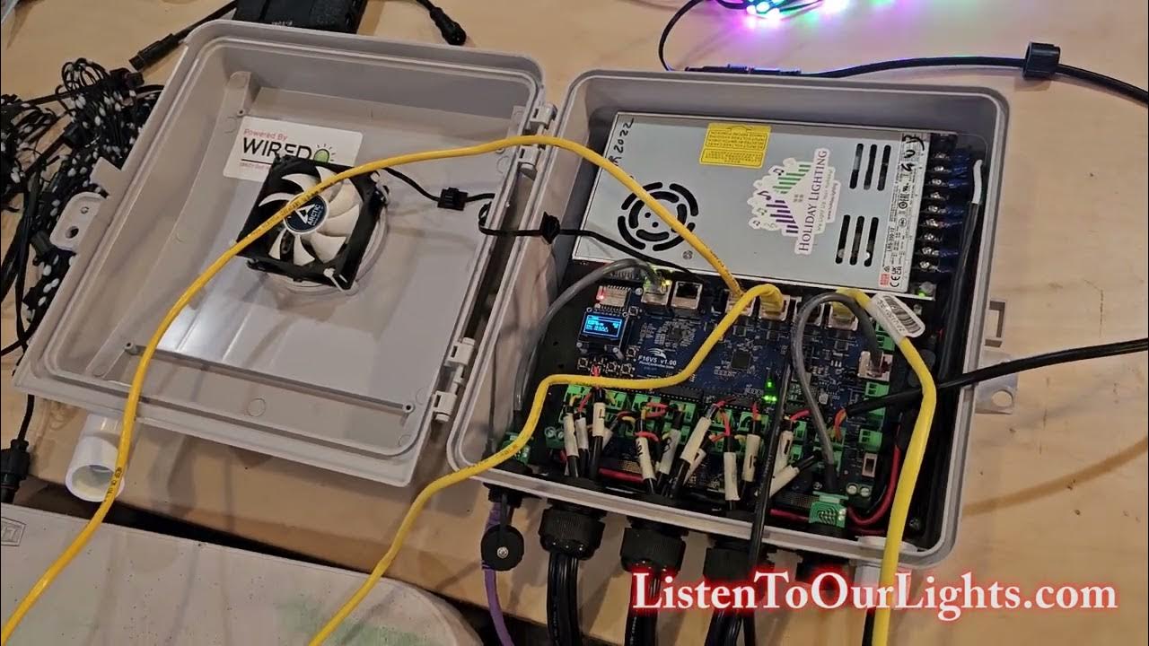 Falcon F16v5 with 4 SRX1 Traditional Receiver Boards - YouTube