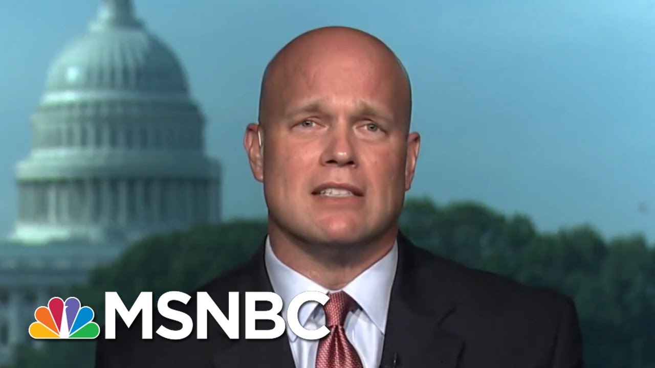 New Acting AG Once Criticized Scope Of Robert Mueller Investigation ...