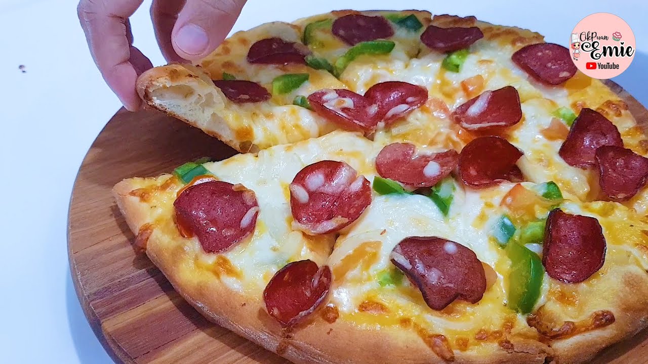 Resepi Pizza Homemade yang senang dan gerenti lembut! - YouTube
