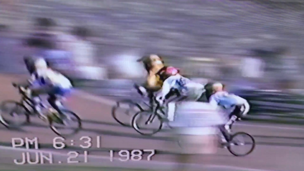 NBL BMX Racing 1987 World Cup 13-14 Open Main - YouTube