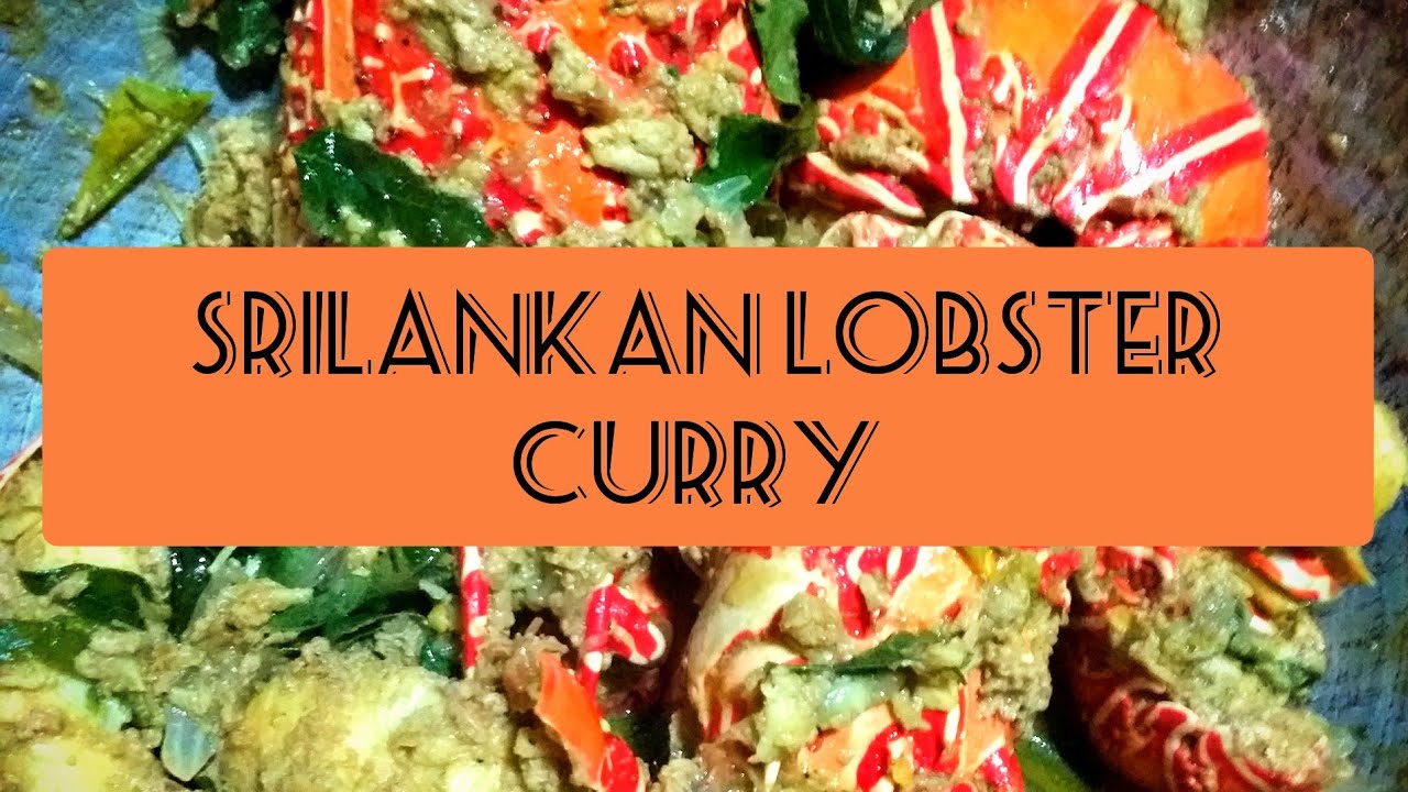 Sri Lankan Lobster Curry | Sea Food Batticaloa | Instant Cook with ...