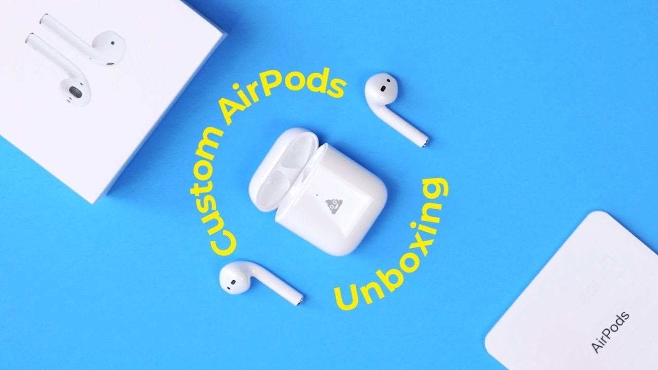 ENGRAVED AirPods 2 Unboxing and Setup (2021) - YouTube