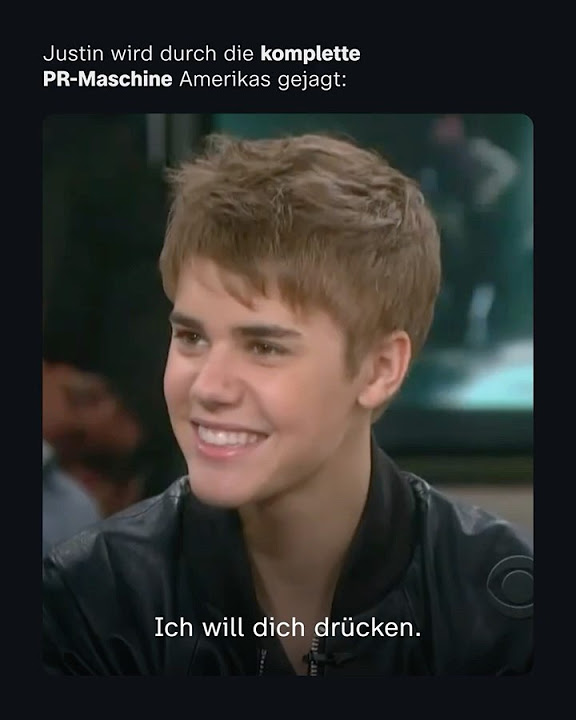 Is it too late now to say sorry? – The True Story of Justin Bieber ...