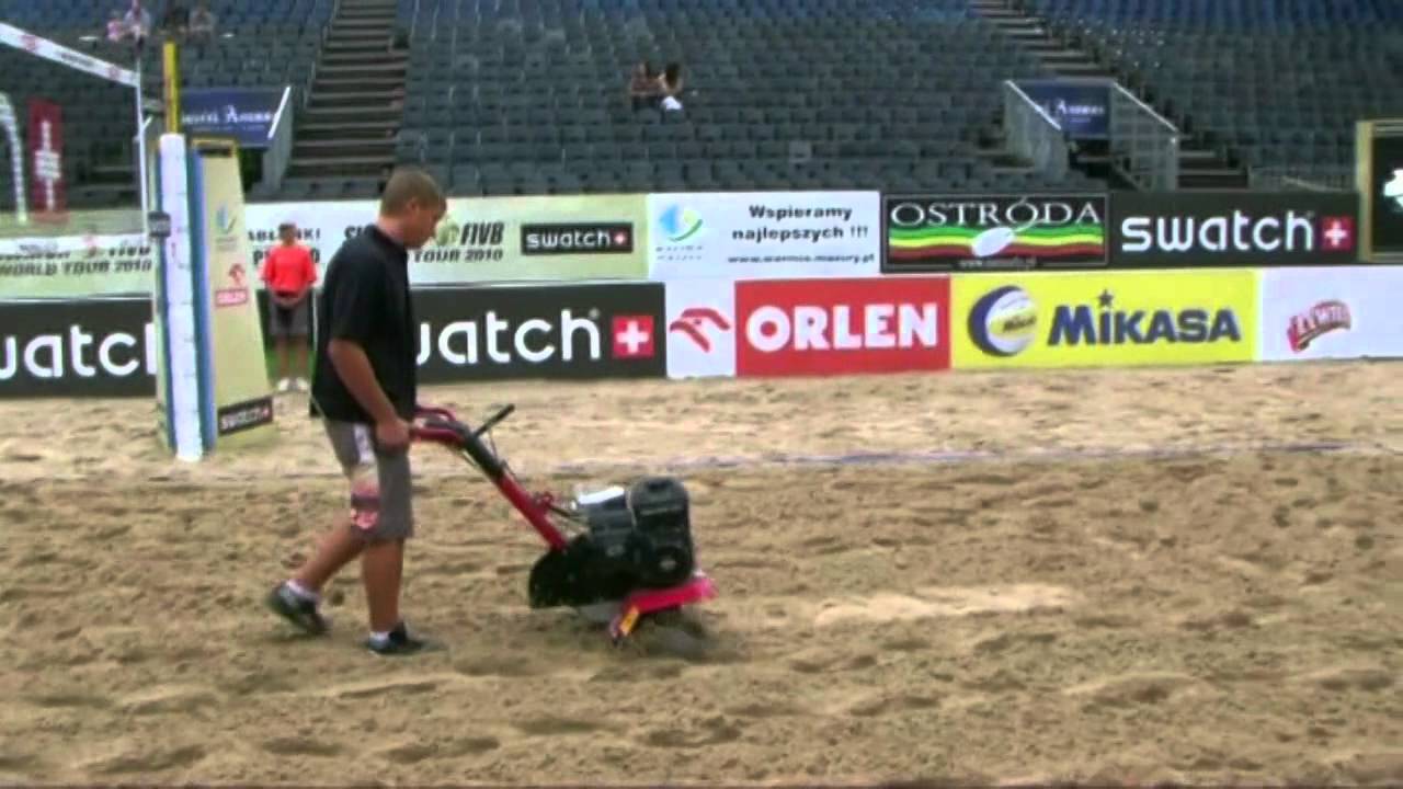 FIVB - The Rototilling machine. - YouTube