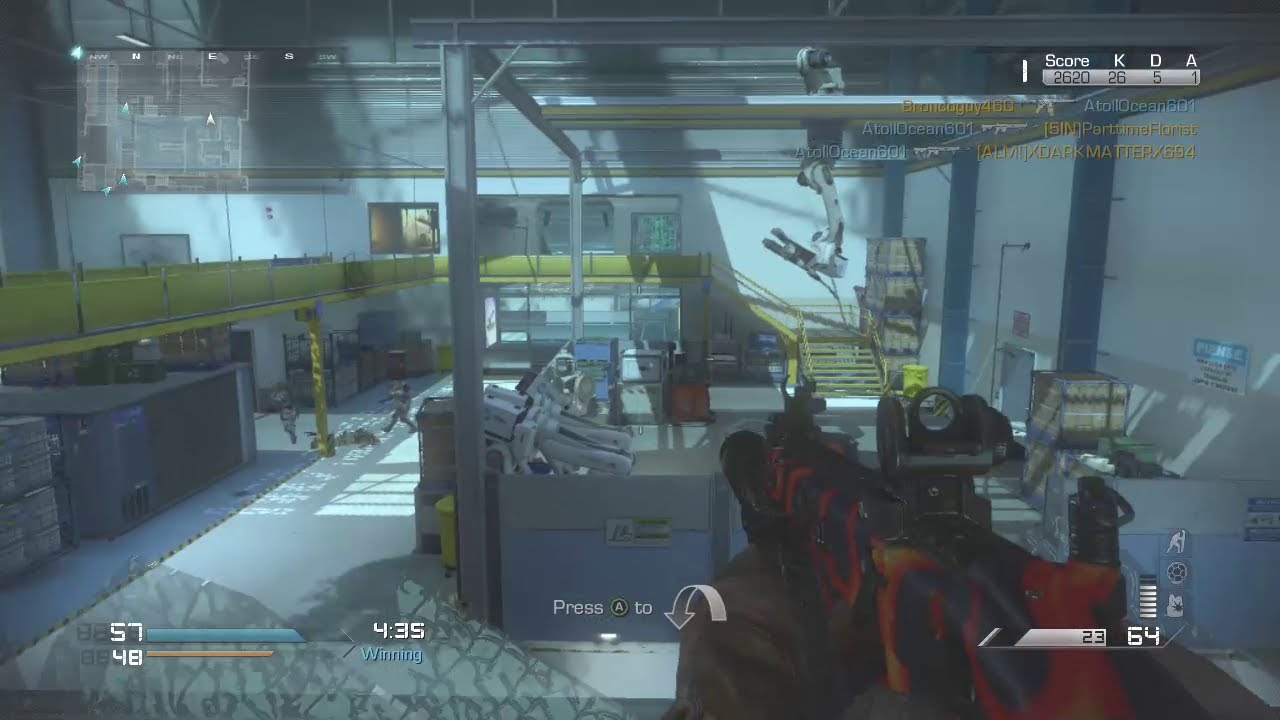 Call Of Duty Ghosts Xbox 360 Gameplay #90 - Vector On Sovereign (2024 ...