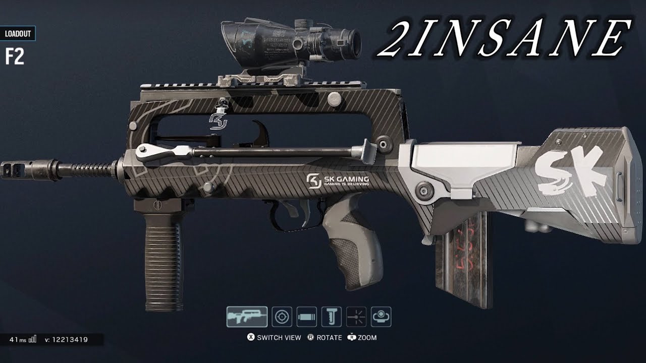 SK Gaming Weapon Kit - Rainbow Six Siege - YouTube